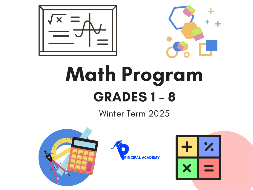Grades 1-8 Math Program | Principal Academy & Childcare Centre Inc